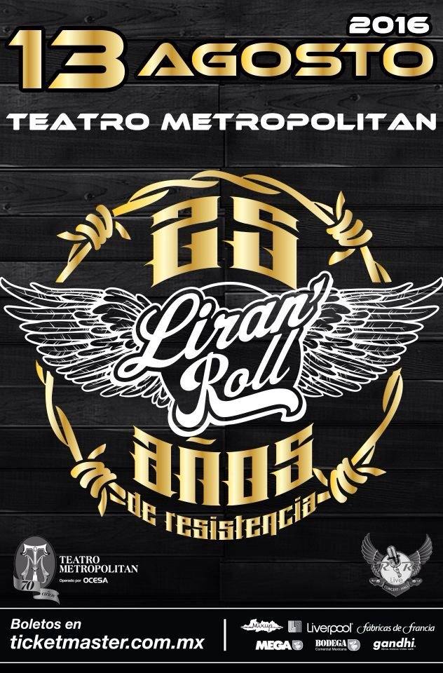 Liran Roll festejará «25 años de resistencia» – Rockstarismo.com